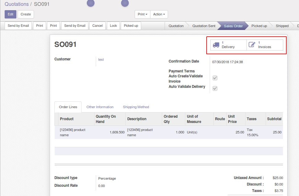 Automated create validate delivery order/invoice | Croco IT Automated create validate delivery order/invoice | Croco IT